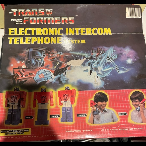 Transformer | Toys | Rare Vintage Transformers G Electronic Intercom ...